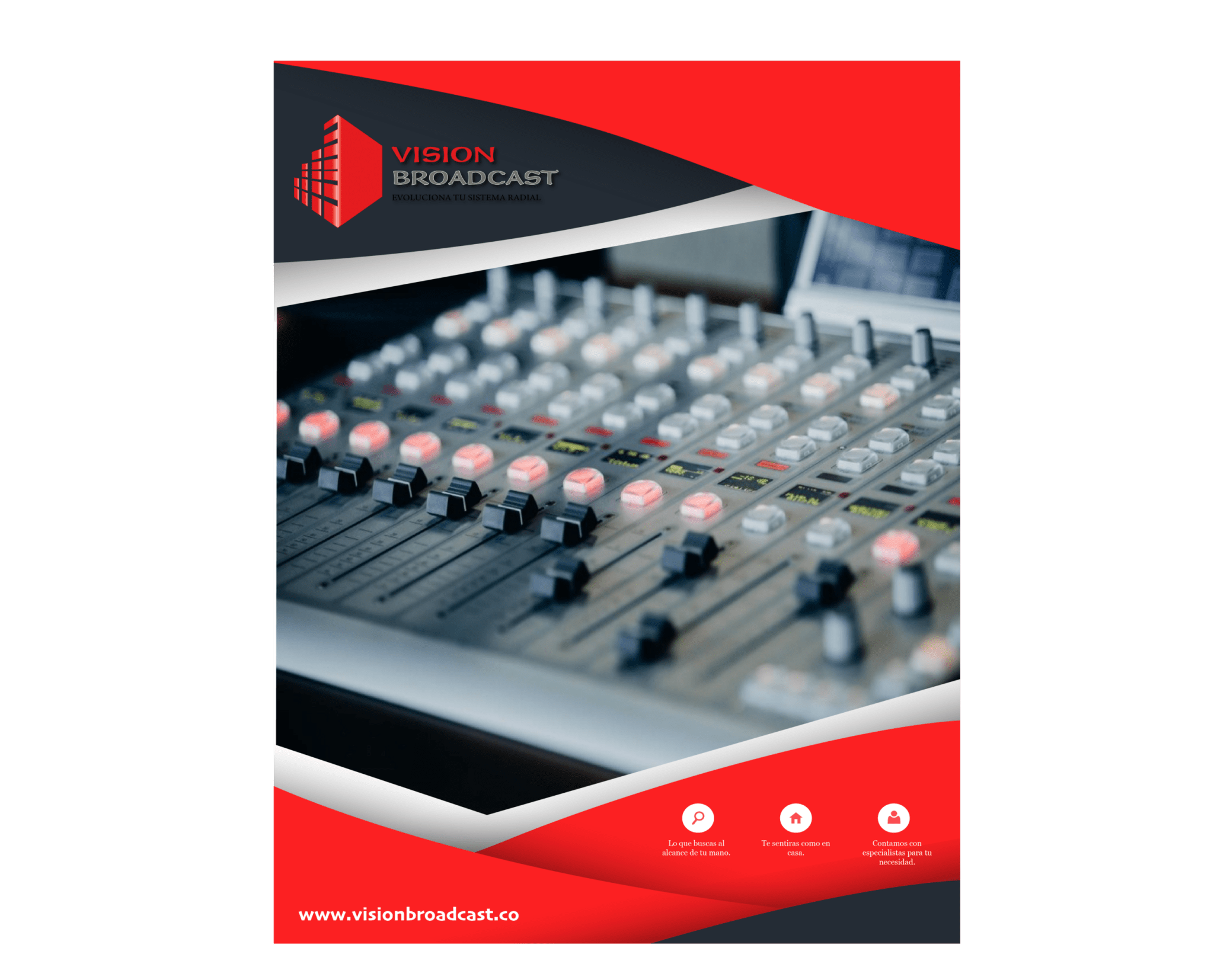 CONSOLA ARRAKIS ARC-TALK-BLUE - Tienda Online Vision Broadcast
