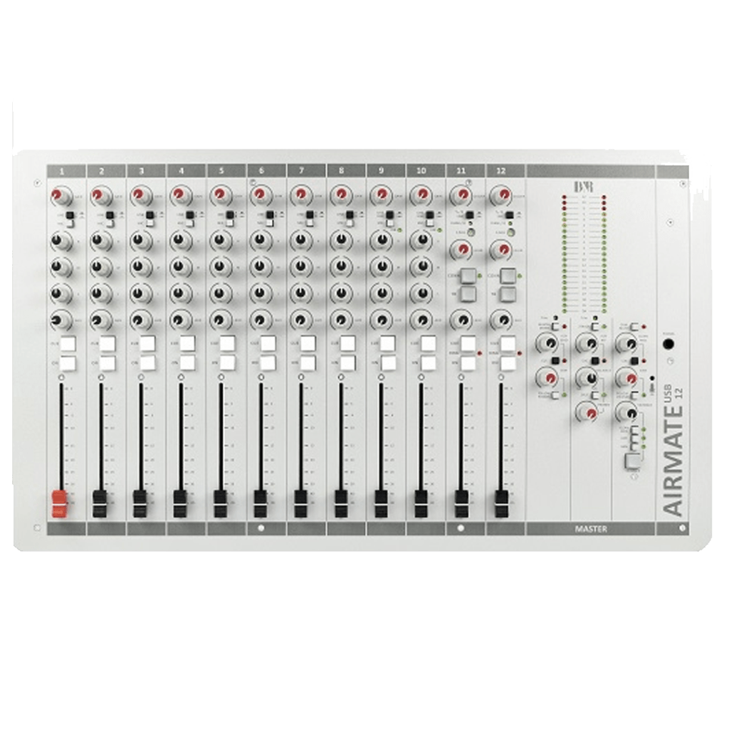 Consola de Radio Airmate 12-USB -Tienda Online Vision Broadcast