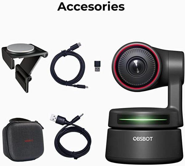 OBSBOT Tiny PTZ 4K Webcam - Tienda Online Vision Broadcast